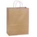 Custom Printed Natural Kraft Shopping Bags 10x5x13 | 250/Case